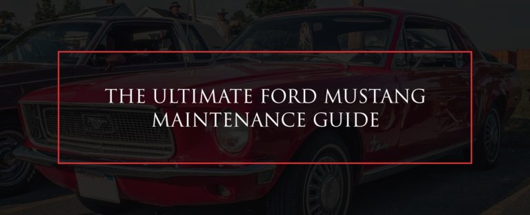 The Ultimate Ford Mustang Maintenance Guide | Top Flight - Top Flight ...