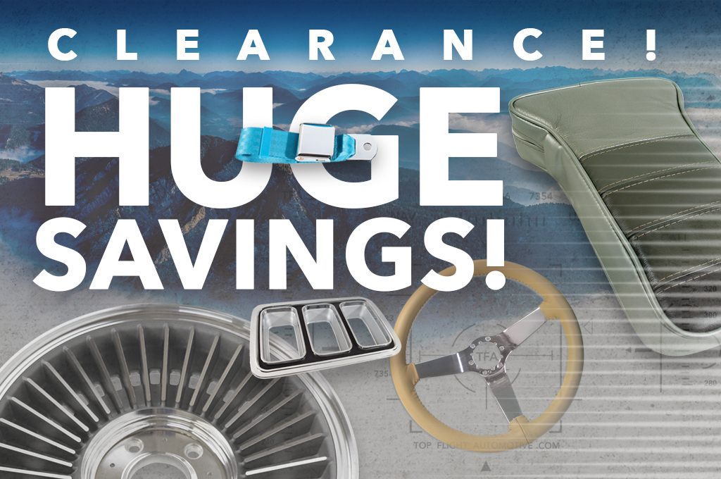 Classic Car Parts: Corvette, Mustang, Camaro Parts & More - Top Flight ...